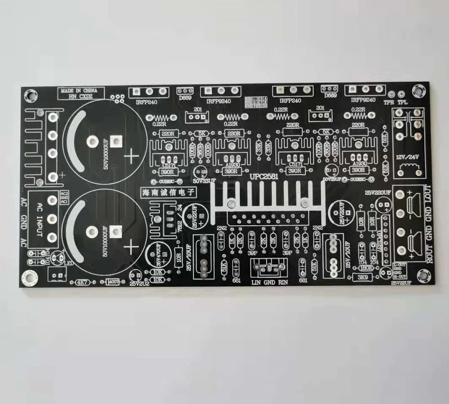 LM3886 High Power Amplifier Circuit PCB Empty Board 2.0 Channel 150W ...