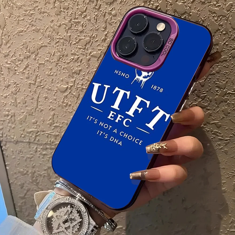 Everton. It's Not A Choice Its DNA Phone Case IMD Color Silver Shell ...