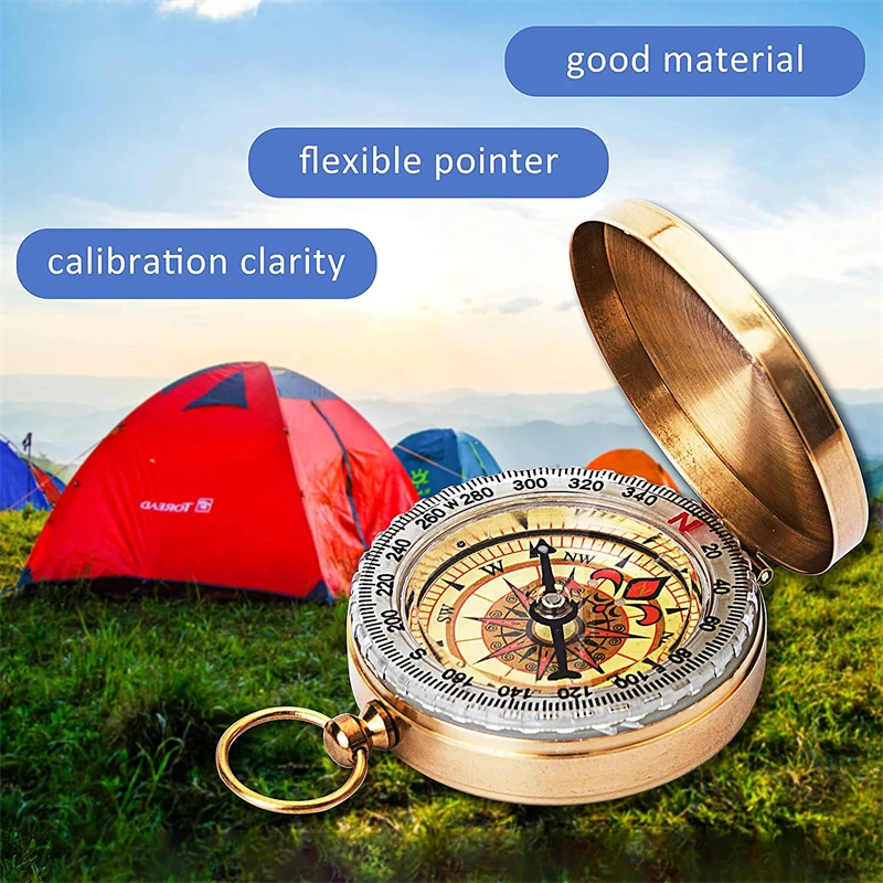 Waterproof-Compass-Outdoor-Gadget-Navigation-Hiking-Compass-Camping ...