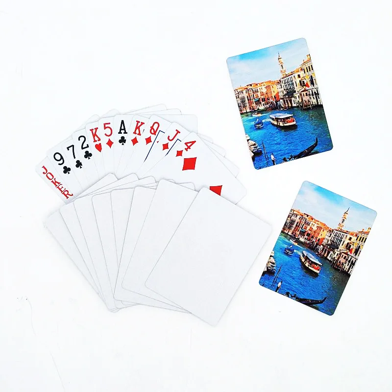1Set-Sublimation-Blank-Paper-Game-Playing-Cards-Blank-Poker-Game ...