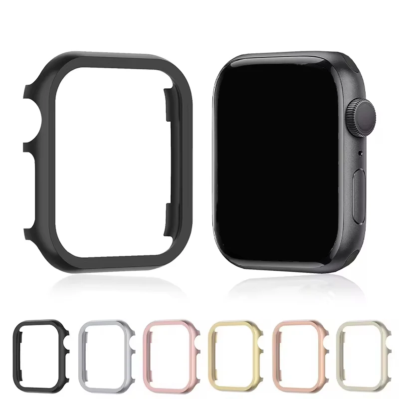 Metal Cover for Apple Watch Ultra 9 8 7 49mm 40 41mm 45mm 38mm 42mm ...