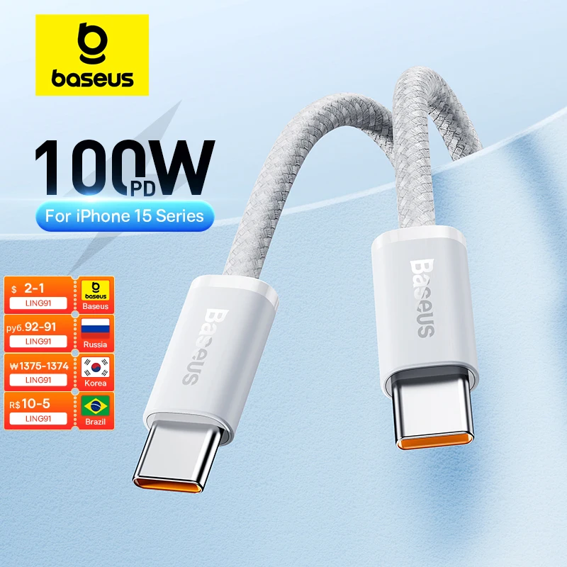 Baseus-Cabo-USB-Tipo-C-para-iPhone-Cabo-de-carregador-r-pido-PD-iPhone ...
