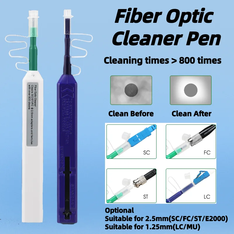 2pcs-lot-Fiber-Optic-Cleaning-Pen-SC-FC-ST-2-5mm-One-Click-Cleaning ...
