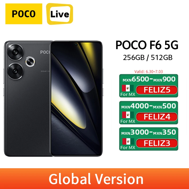 Global-Version-POCO-F6-5G-Smartphone-Snapdragon-8s-Gen-3-NFC-120Hz-1-5K ...