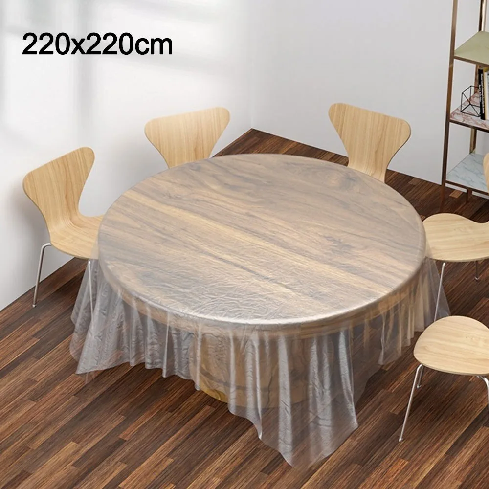 10Pcs Thin Nylon Disposable Tablecloth PE Waterproof Banquet Tablecloth ...