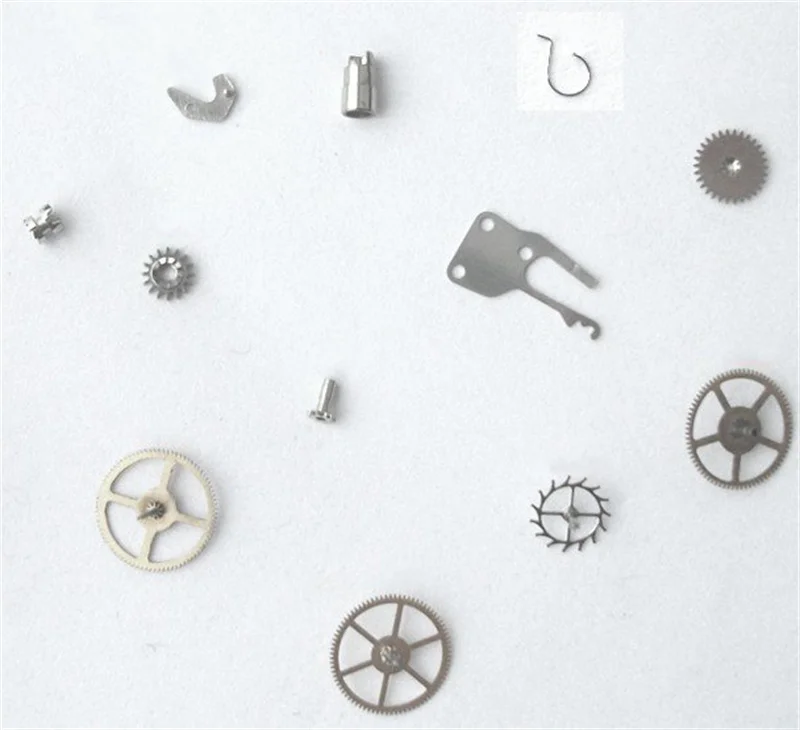 Watch Movement Balance Wheels Ratchet Pinions Springs Bearing Levers ...