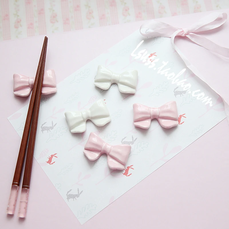 Bow-Tie-Chopsticks-Holder-Knife-Fork-and-Spoon-Set-Chopsticks-Holder ...
