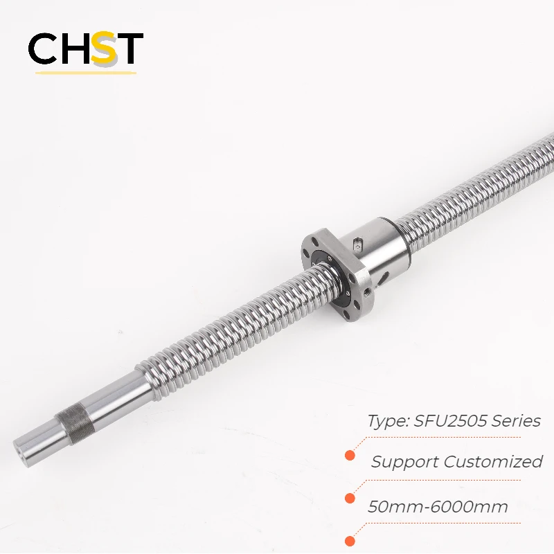 Ballscrew-SFU2505-2510-SFS2525-L250-500-800-1000-2000-3000mm-rolled ...