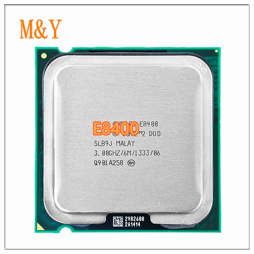 Processador CPU Dual-Core, Core 2 Duo, E8400, 3,0 GHz, 6M, 65W, LGA 775
