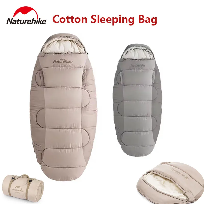 Naturehike-Cotton-Sleeping-Bag-Autumn-Winter-Wearable-Style-Tent ...