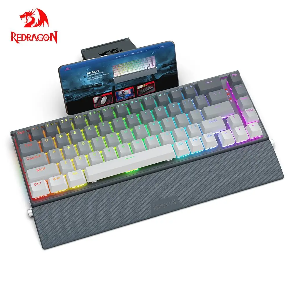 REDRAGON-SHACO-K641-RGB-USB-Mini-Mechanical-Gaming-Wired-Aluminum ...