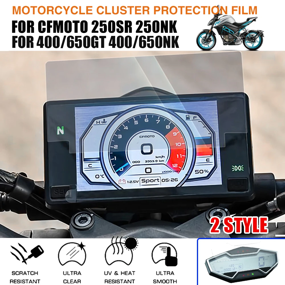 Motorcycle Cluster Scratch Protection Film Screen Protector For CFMOTO ...