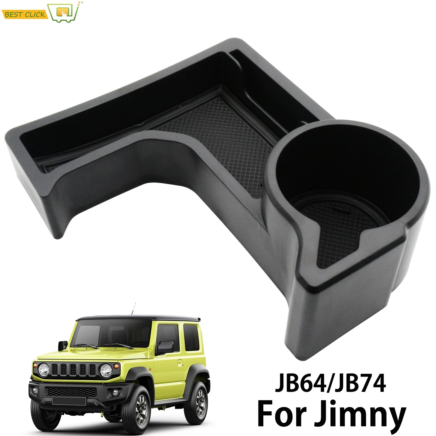 For Suzuki Jimny JB64 JB74 2019 2020 2021 2022 2023 Car Armrest Storage Box Organizer Tray Cup ...