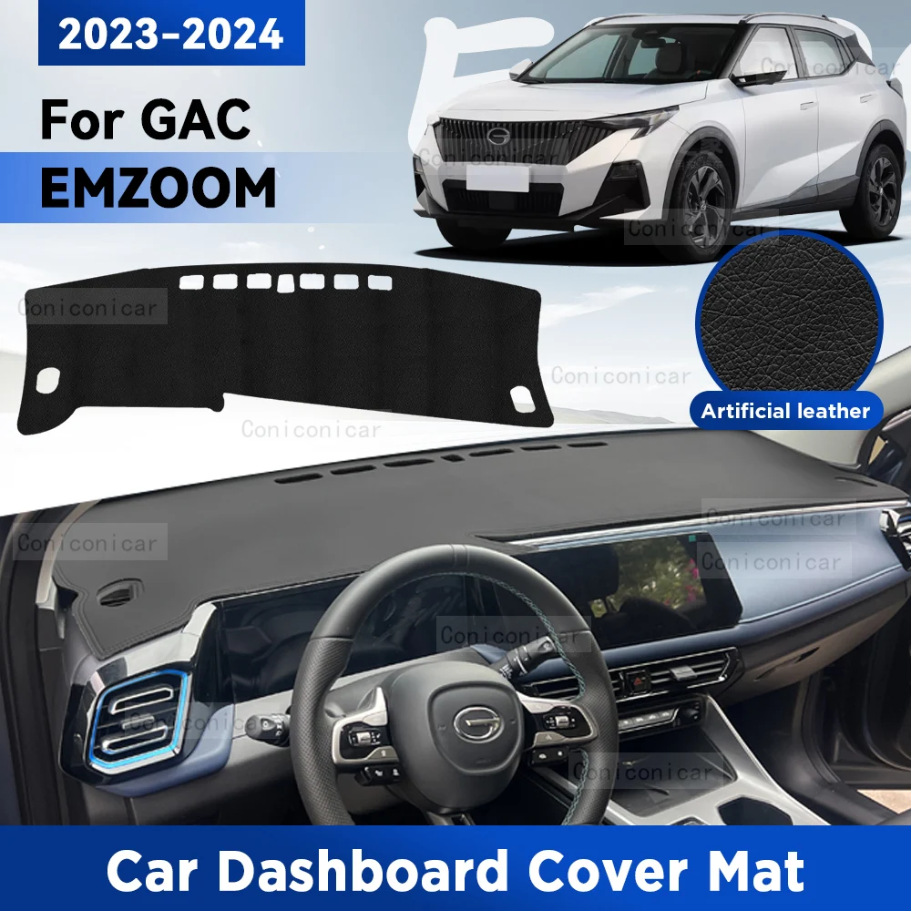 For-GAC-EMZOOM-GS3-2023-2024-Car-Dashboard-Cover-Avoid-Mat-Dash-Board ...