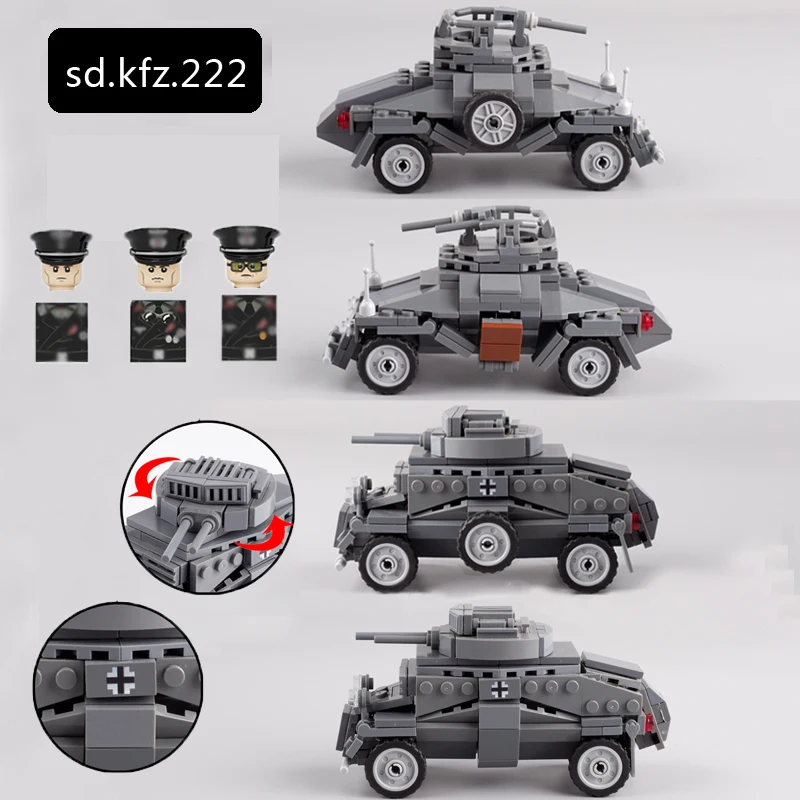 Ww2 Block German Soldiers | German Army Blocks | German Figures Weapons ...