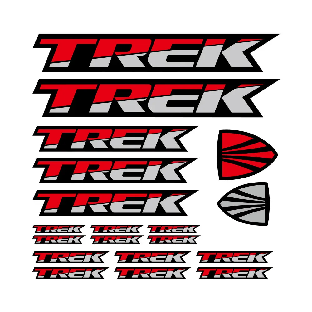 1400 Trek Bicycle Stickers