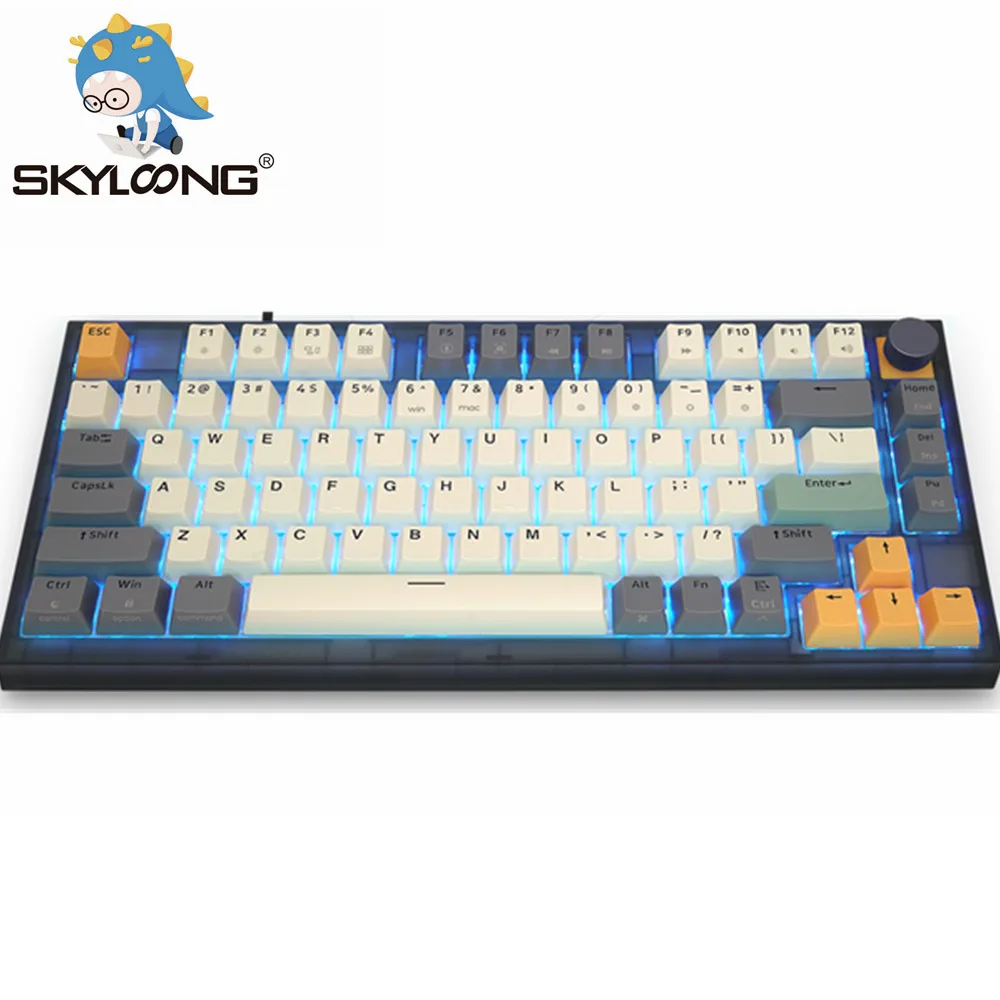 SKYLOONG-GK75-Customized-E-Sports-Game-Low-Latency-RGB-Hot-Swappable ...