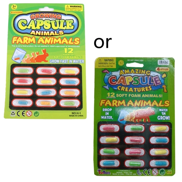Growing Animals For Sale 8 Magic Grow Animals - Expandable Water ...