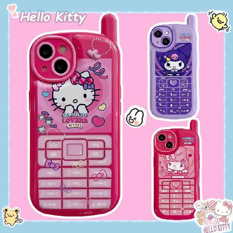 Sanrio-Hello-Kitty-Kitty-mi-benim-melodi-telefon-k-l-f-IPhone14-13-12 ...
