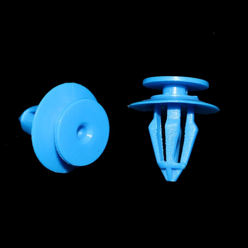 20pcs Plastic 9mm Door Cards Trim Panels Clips Covers Linings Retainer ...