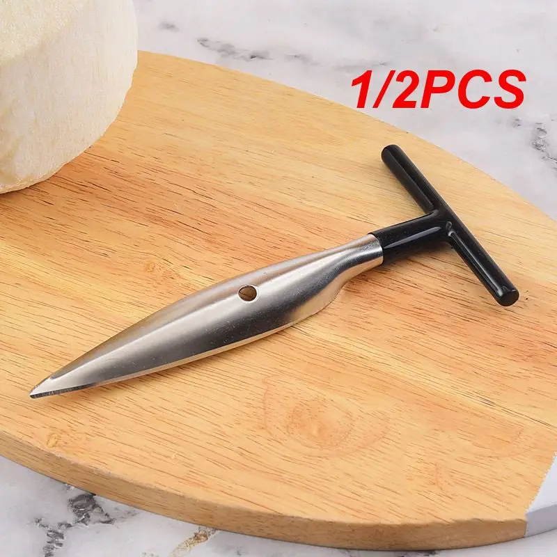 1-2PCS-Coconut-Opener-Tool-Stainless-Steel-Coconut-Opener-Fruit-Tools ...