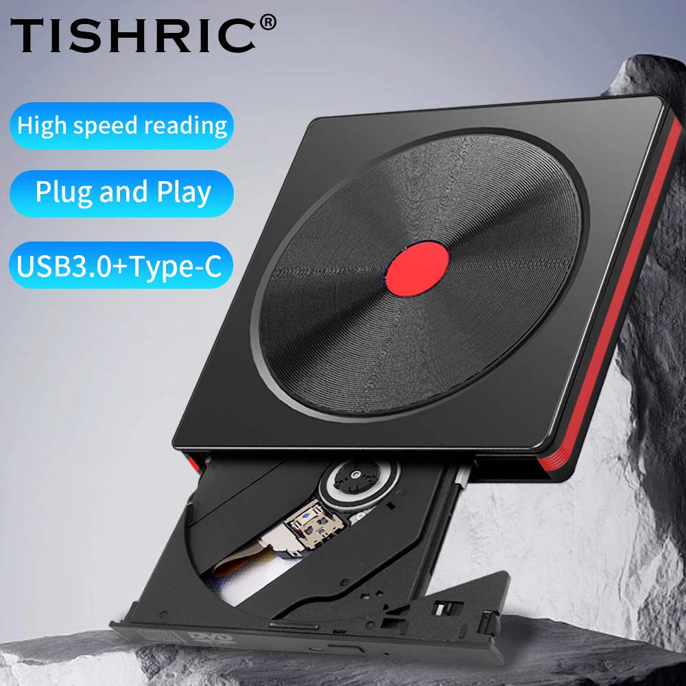 TISRIC-Portable-External-Optical-DVD-Drive-ODD-HDD-Device-CD-DVD-Player ...