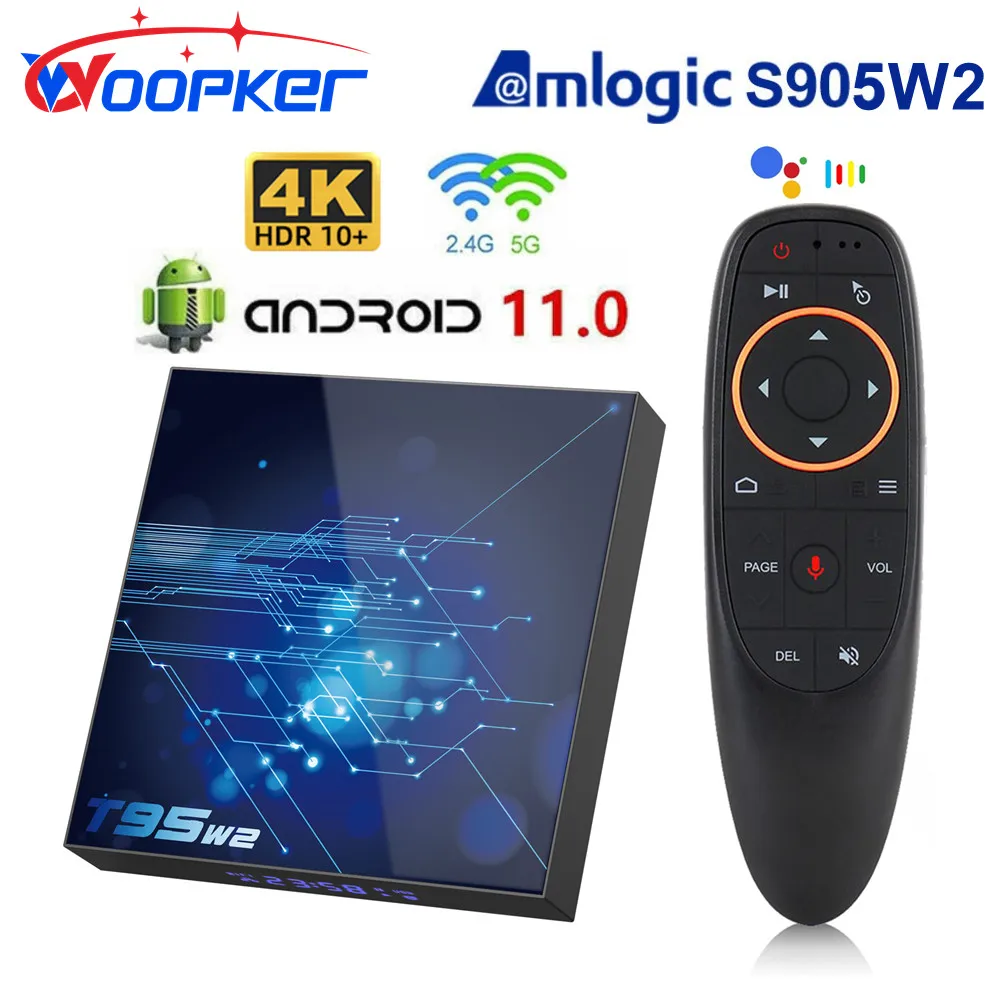 Woopker-T95-W2-Smart-TV-Box-Android-11-Amlogic-S905W2-4GB-64GB-32GB ...