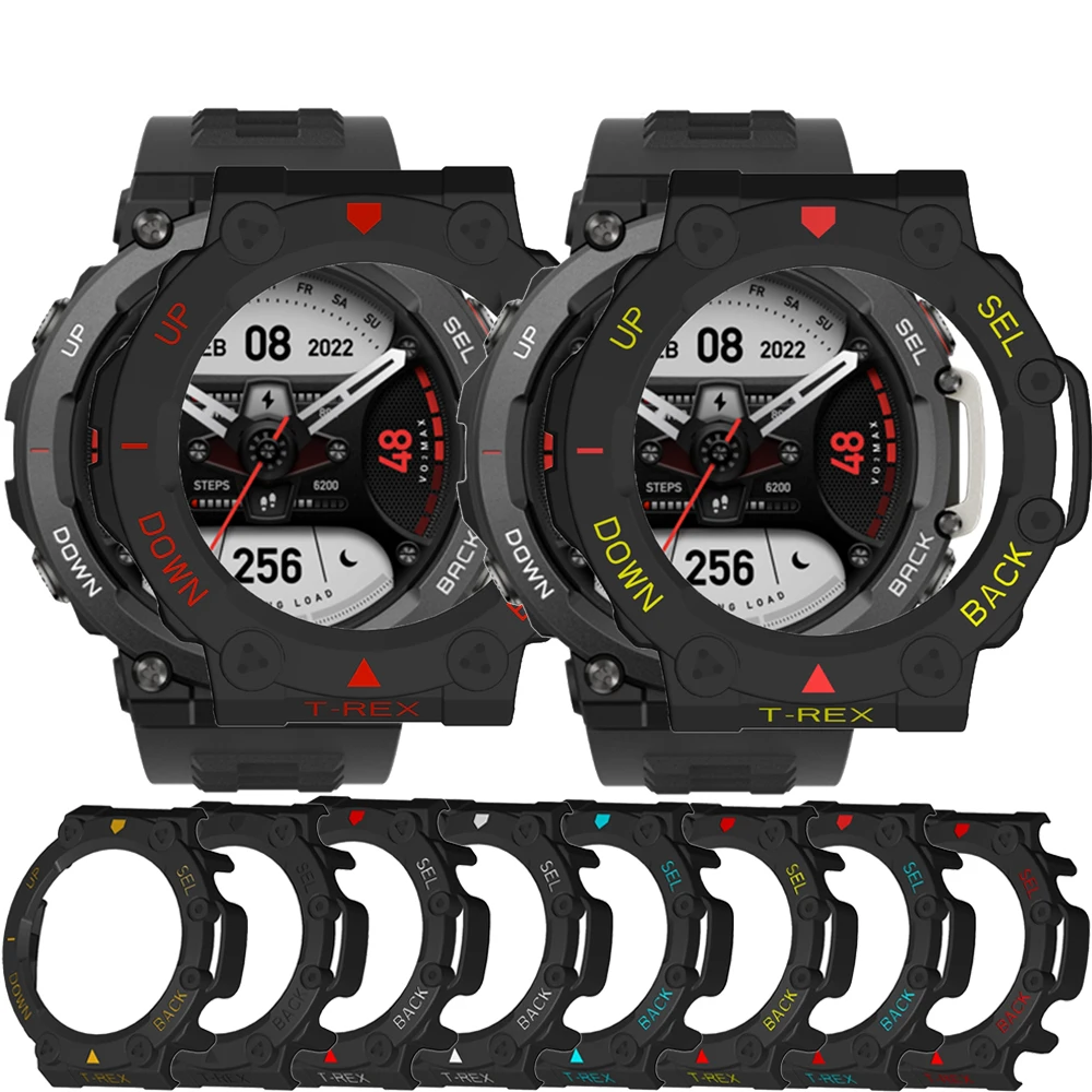 PC Hard Case For Huami Amazfit T-rex 2 Smartwatch Protector Cover with ...
