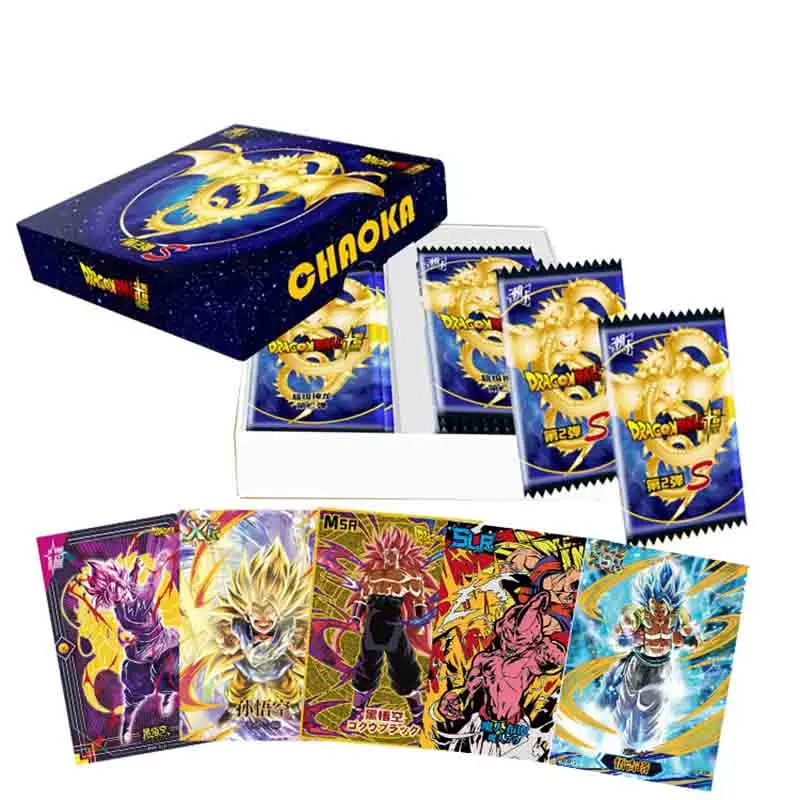 Dragon Ball Collection Cards Box Booster Son Goku Saiyan Vegeta TCG ...