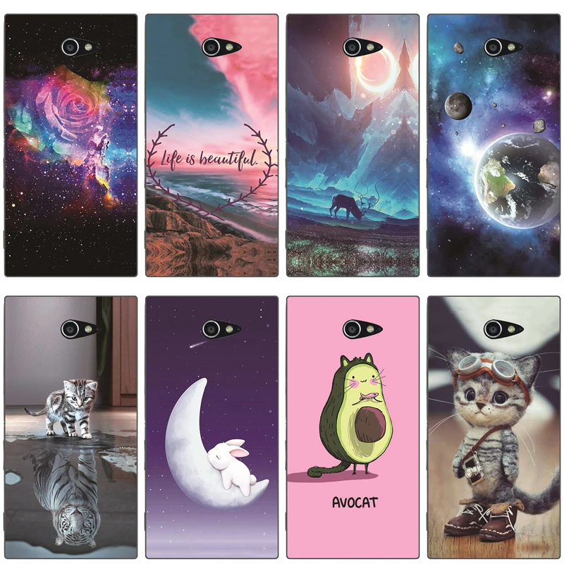 Case-for-Sony-Xperia-M2-D2303-S50h-D2305-D2306-Cover-Silicone-Soft-TPU ...