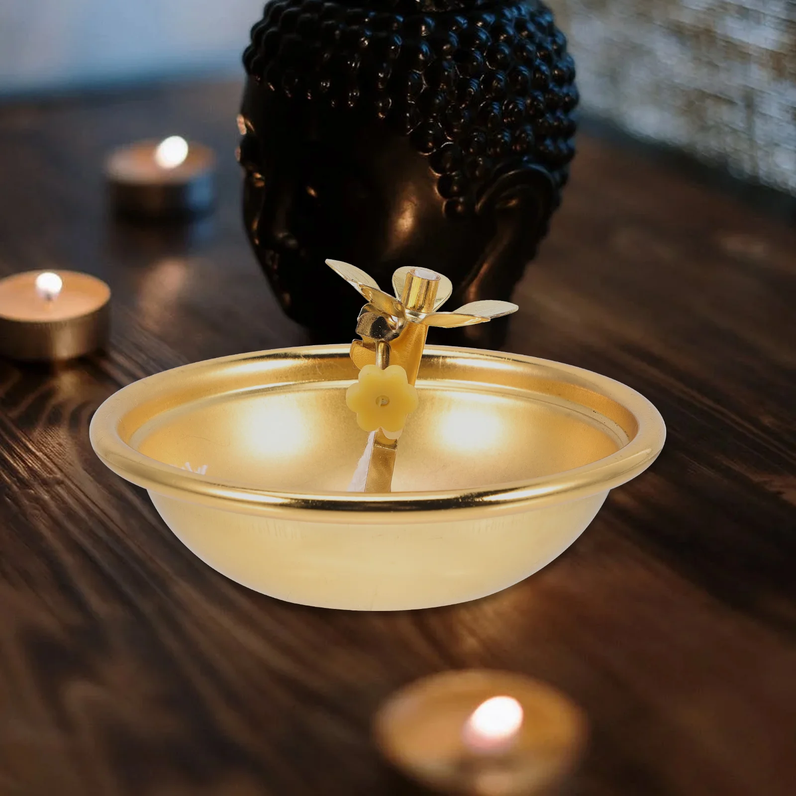 Generic Lamp Oil Holder Kerosene Butter Ghee Lamps Tibetan ...