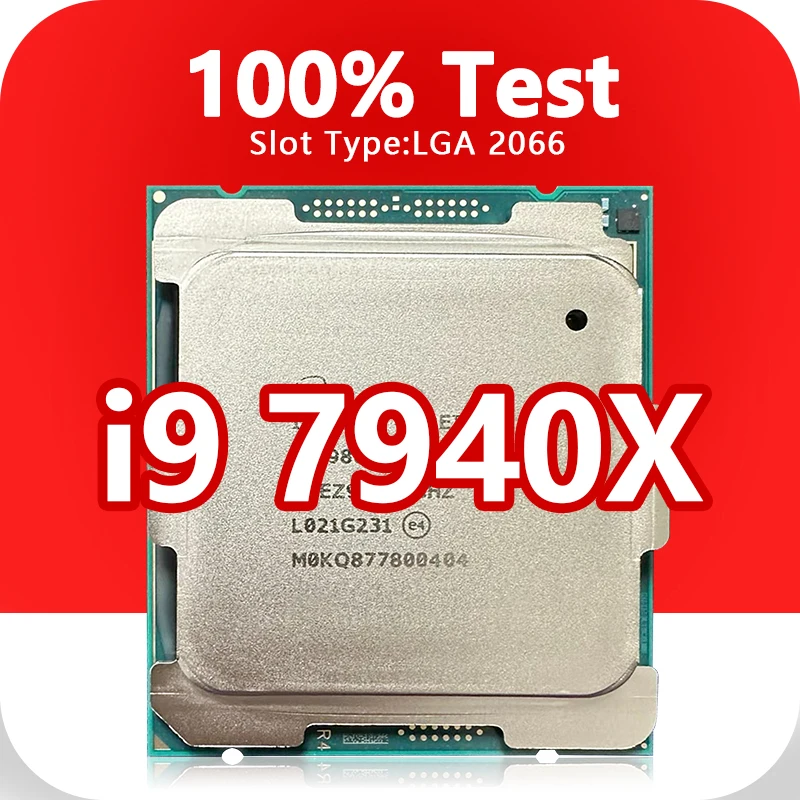 Core i9 7940X CPU 14nm 14 Cores 28 Threads 3.1GHz 19.25MB 165W ...
