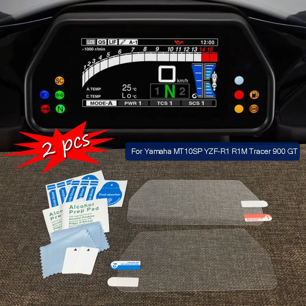 For-Yamaha-900-Tracer-GT-MT10-MT-10-SP-R1-R1M-Dashboard-Cover-Screen ...