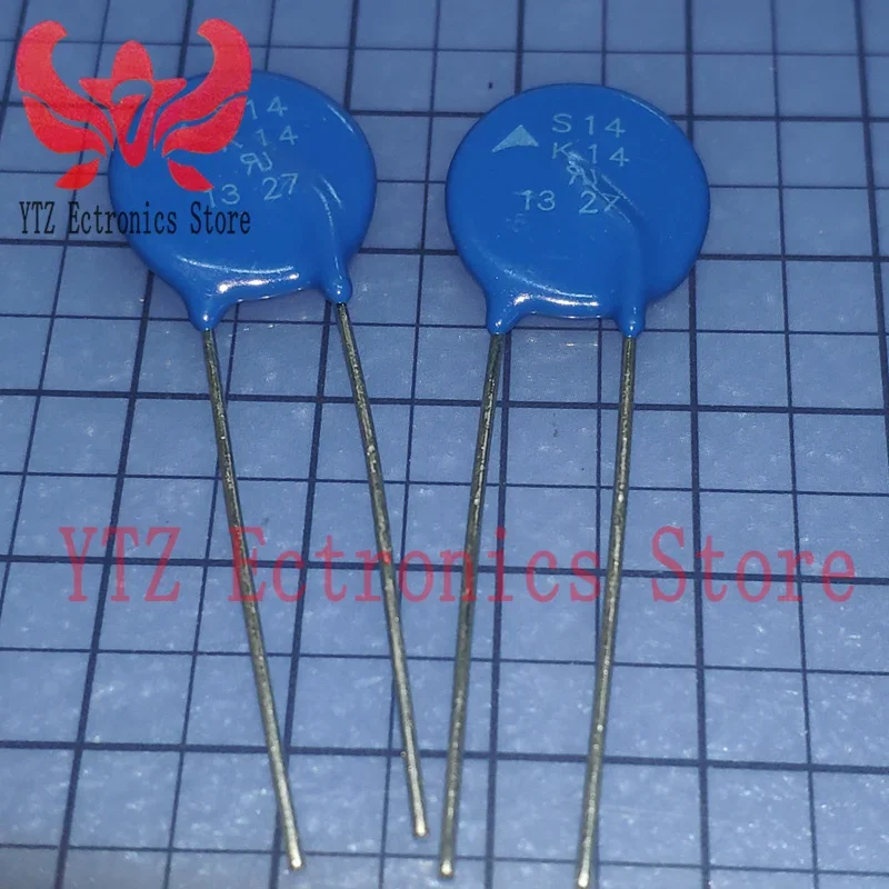 10PCS Varistor S14K14 S14K14AUTO S14K14AUTOS5D1 protection DC 19.8V 1KA ...