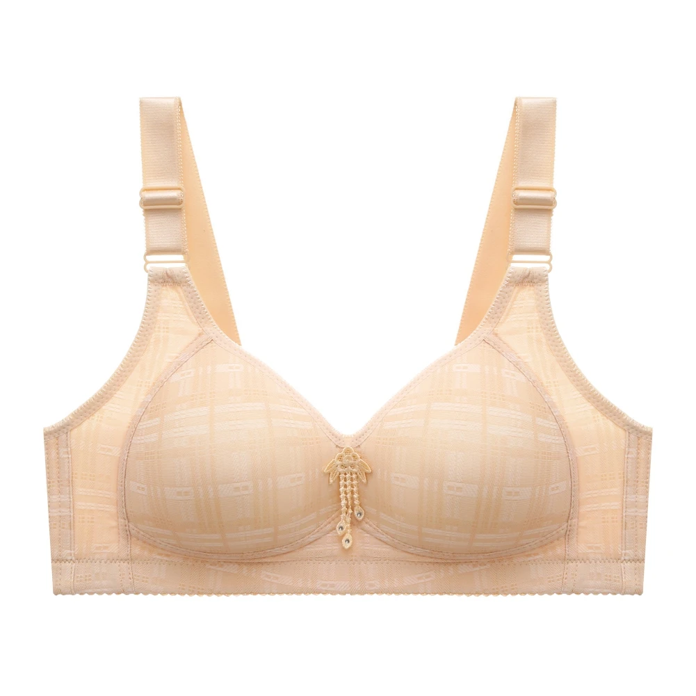 Elegant Thin Adjustable Bra For Women Smooth Wirefree Soft Breathable ...