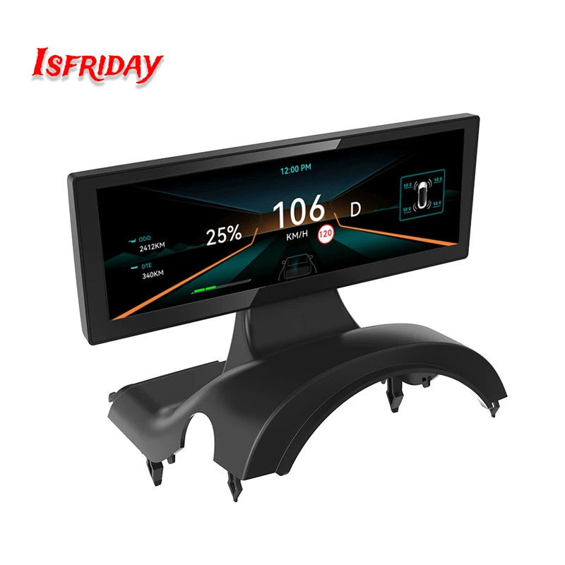 Para-Tesla-Model-Y-3-Display-Dashboard-8-inch-Cluster-Instrument-HD-LCD ...