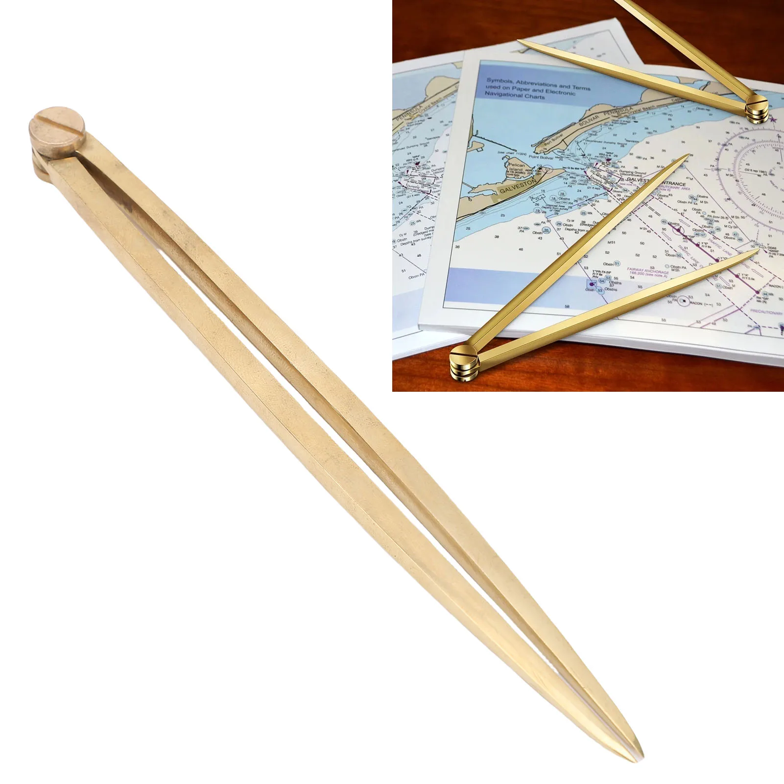 Navigation Divider 170mm Straight Navigation Divider IMPA371012 ...
