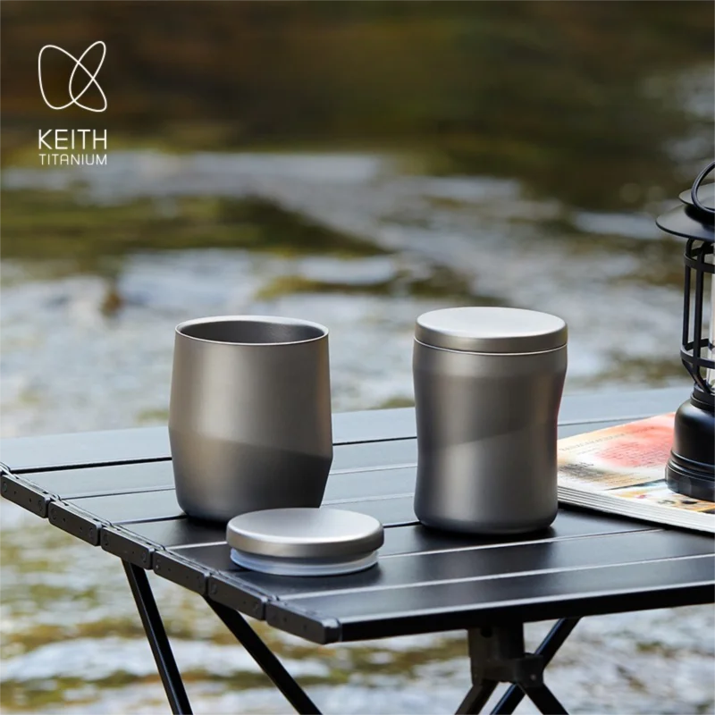 KEITH Titanium Double-Wall Vacuum Insulated Cup, 220ml Galaxy Themed ...