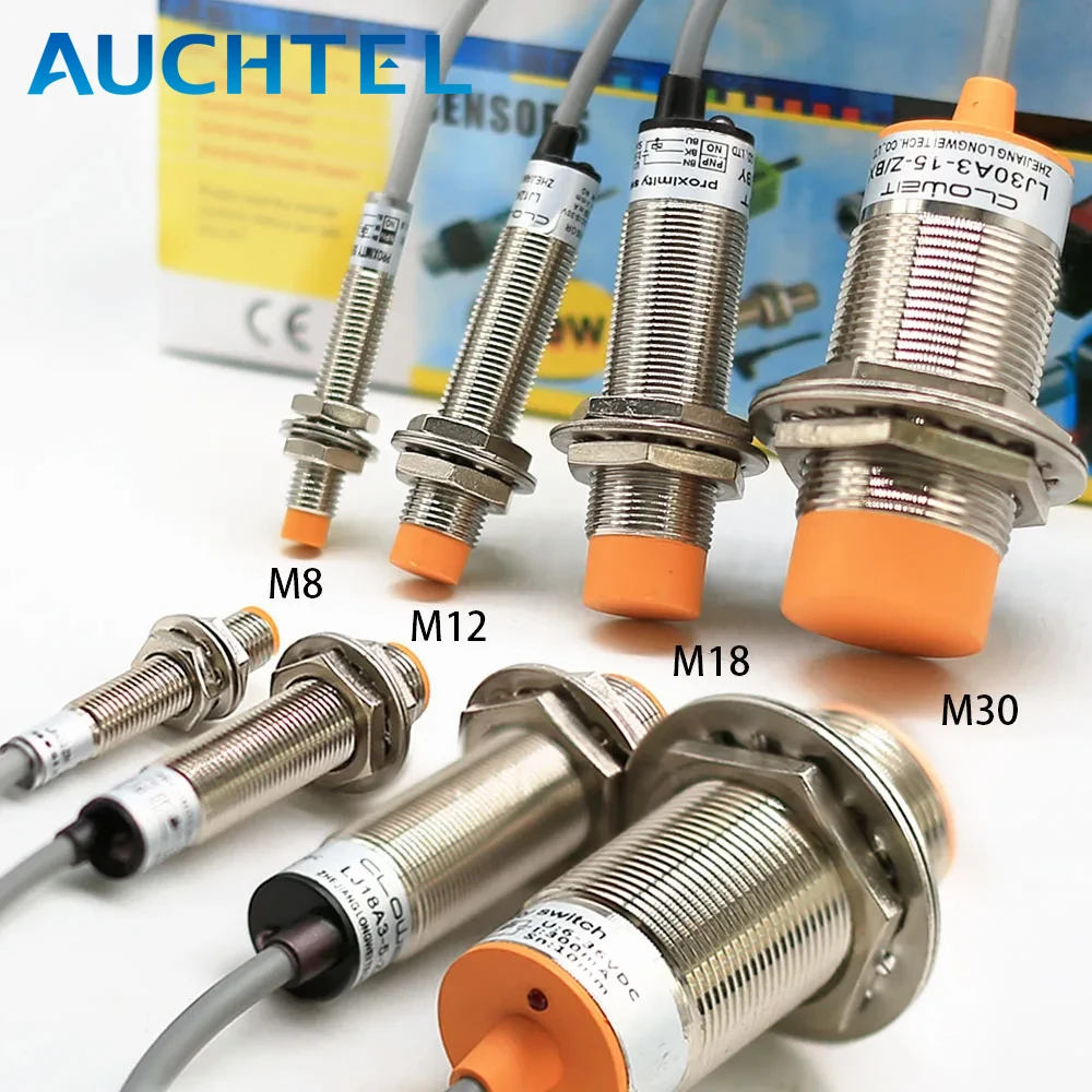 Interruptor-de-Sensor-de-proximidad-inductivo-detecci-n-de-Metal-12V-CC ...