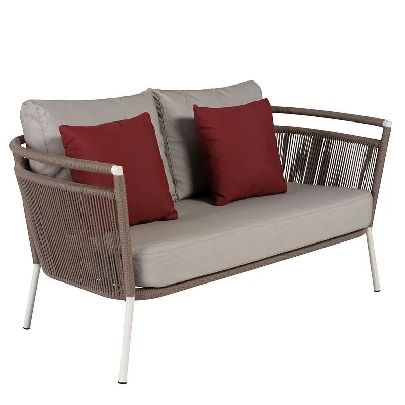 Nordic-outdoor-sofa-creative-rattan-table-and-chair-set-designer ...