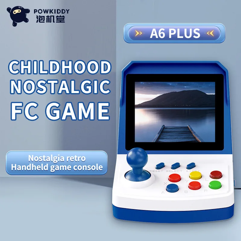 PowKiddy-pantalla-Tft-A6Plus-de-3-2-pulgadas-Mini-balanc-n-Arcade-hogar ...