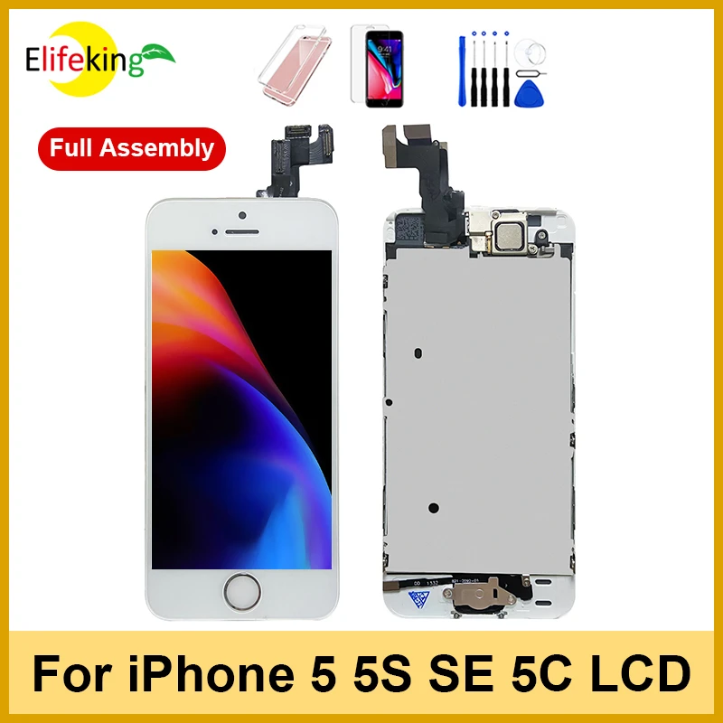 1pcs Lcd Screen For Apple Iphone 5 5s 5c Lcd Display Full Set Touch ...