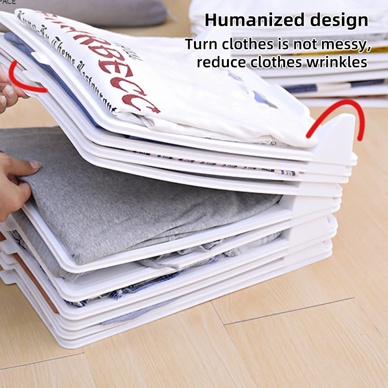 Clothes-Storage-Folding-Board-Plastic-Stacking-Folder-Space-Saving-T ...