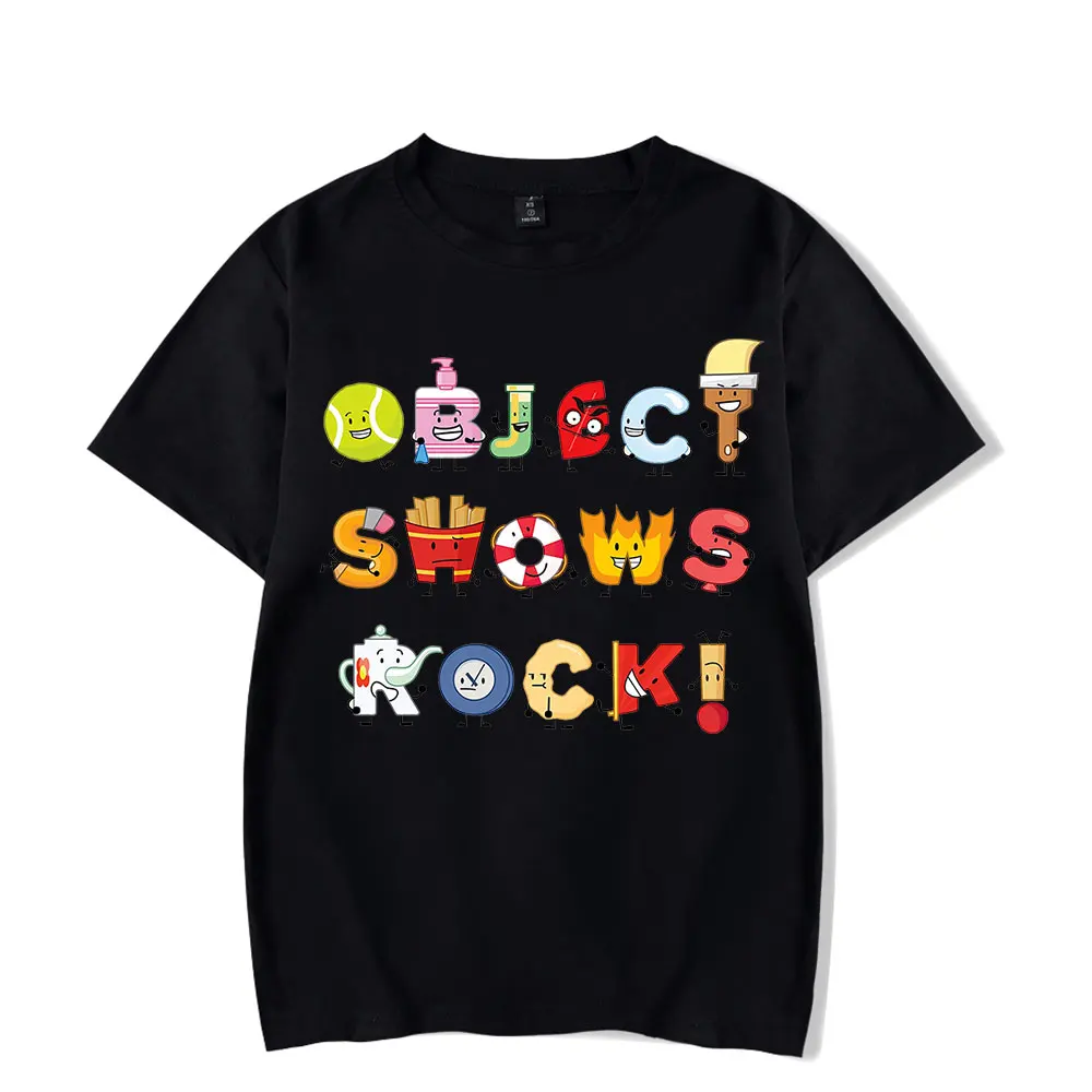 Jacknjellify Object Shows Rock T-Shirts New Tee Summer Women Men ...