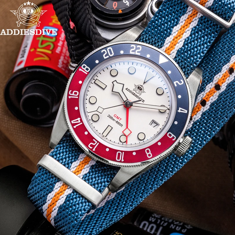 ADDIESDIVE-2024-NEW-GMT-Quartz-Watch-for-Men-Luxury-Business-BGW9-Super ...