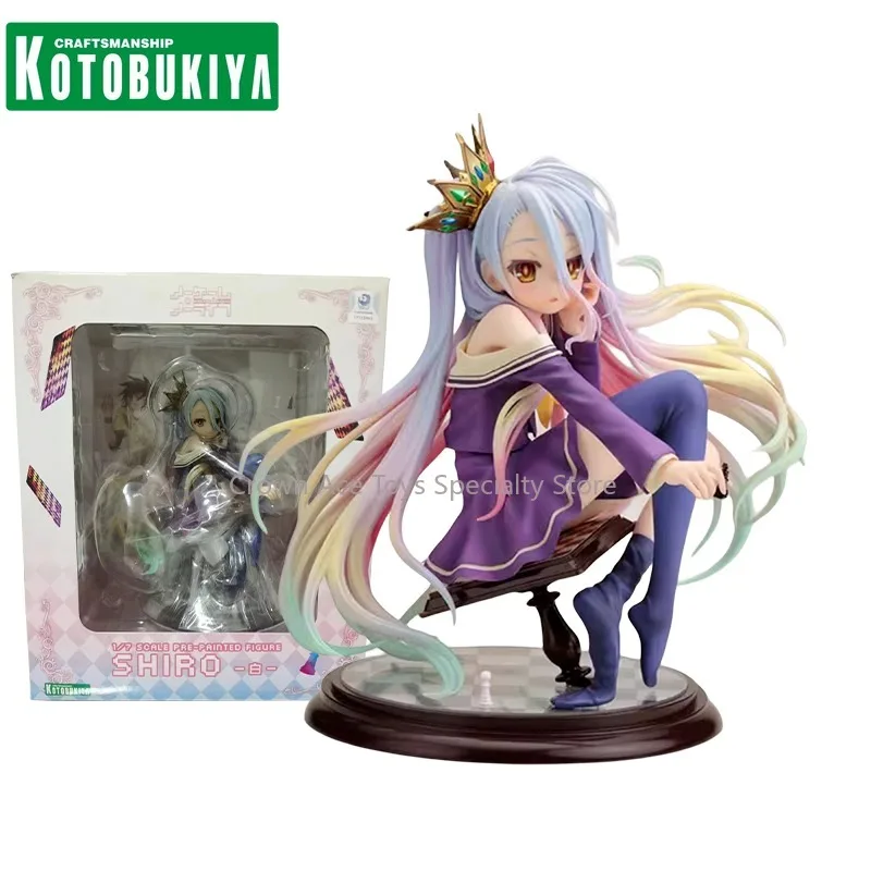 KOTOBUKIYA-NO-GAME-NO-LIFE-Anime-Figure-Shiro-Action-Figure-Trendy-Toys ...