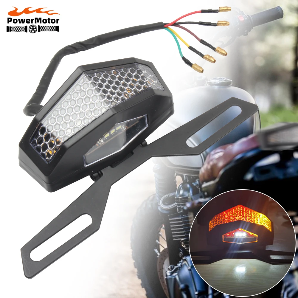 Universal-Motorcycle-Tail-Light-LED-Brake-Light-Stop-Turn-Signal-12v ...