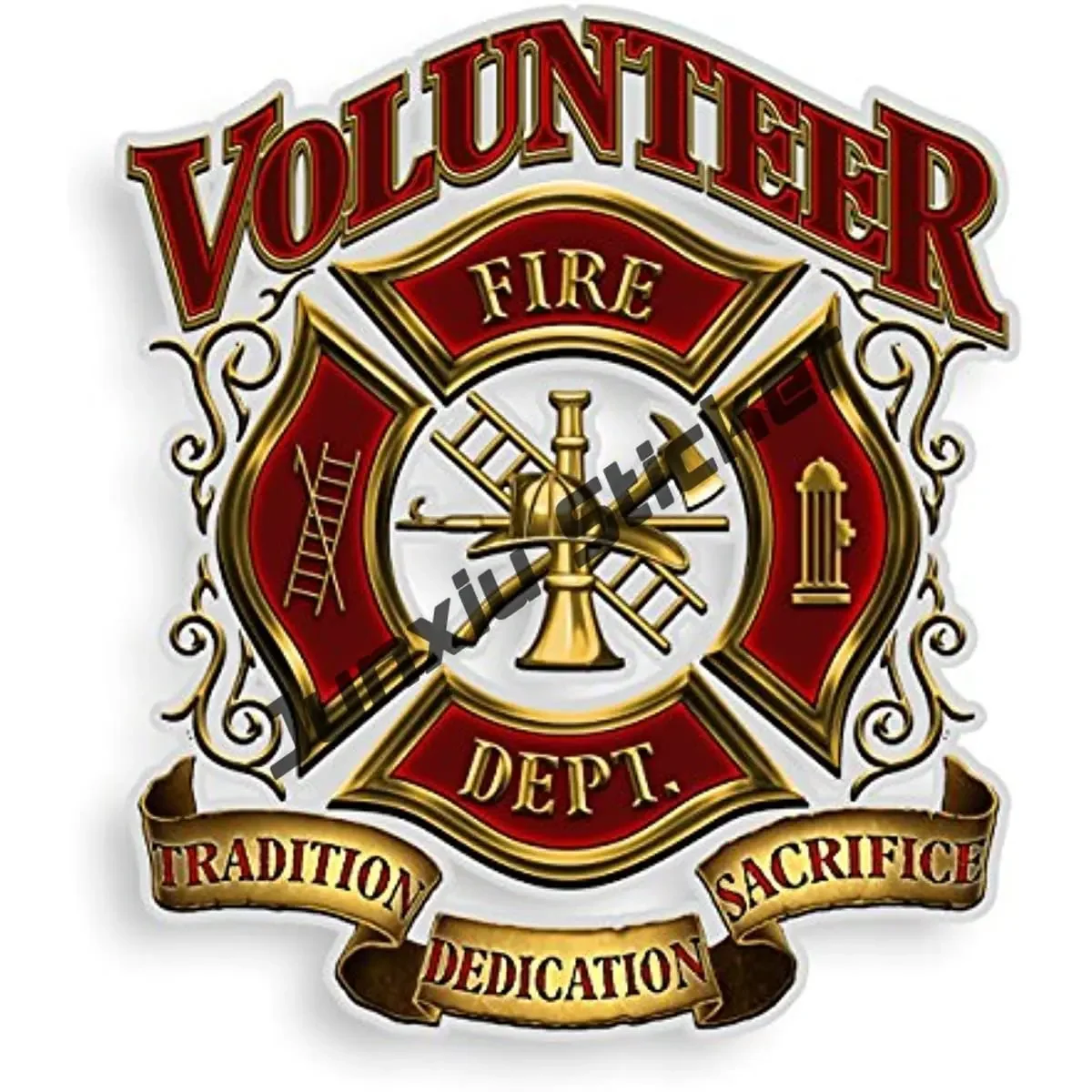 First Responder Reflective Decals on Call for Life EMS Sticker ...