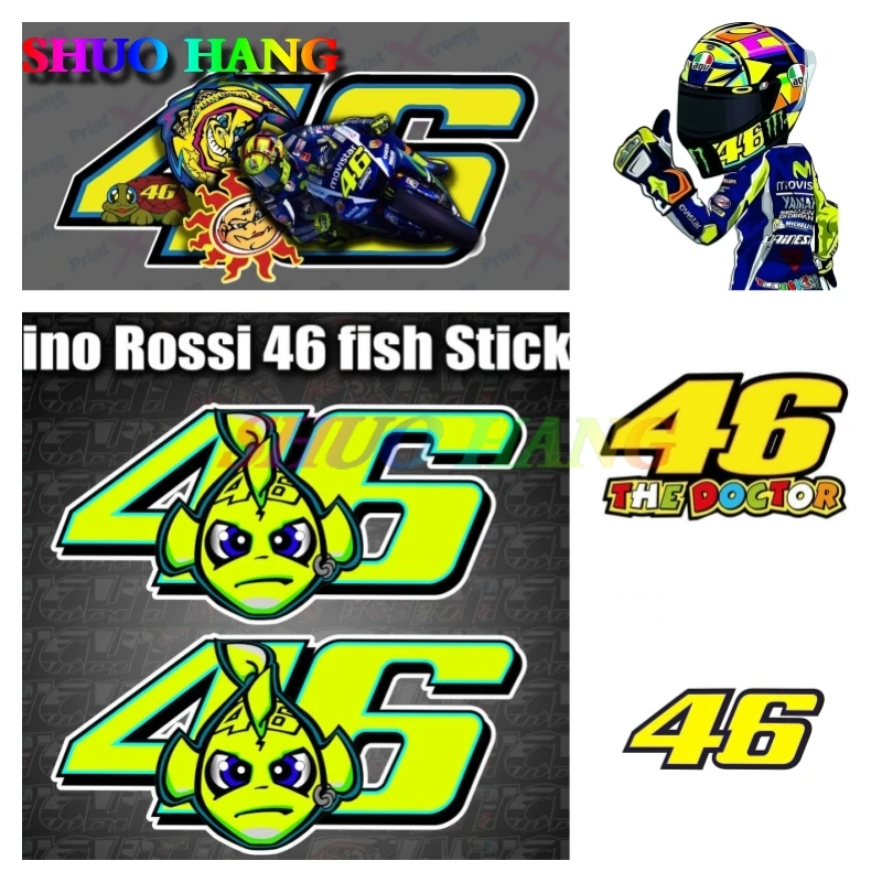 Car-Sticker-Vinyl-Valentino-46-Number-Quality-The-Doctor-Motorcycle ...