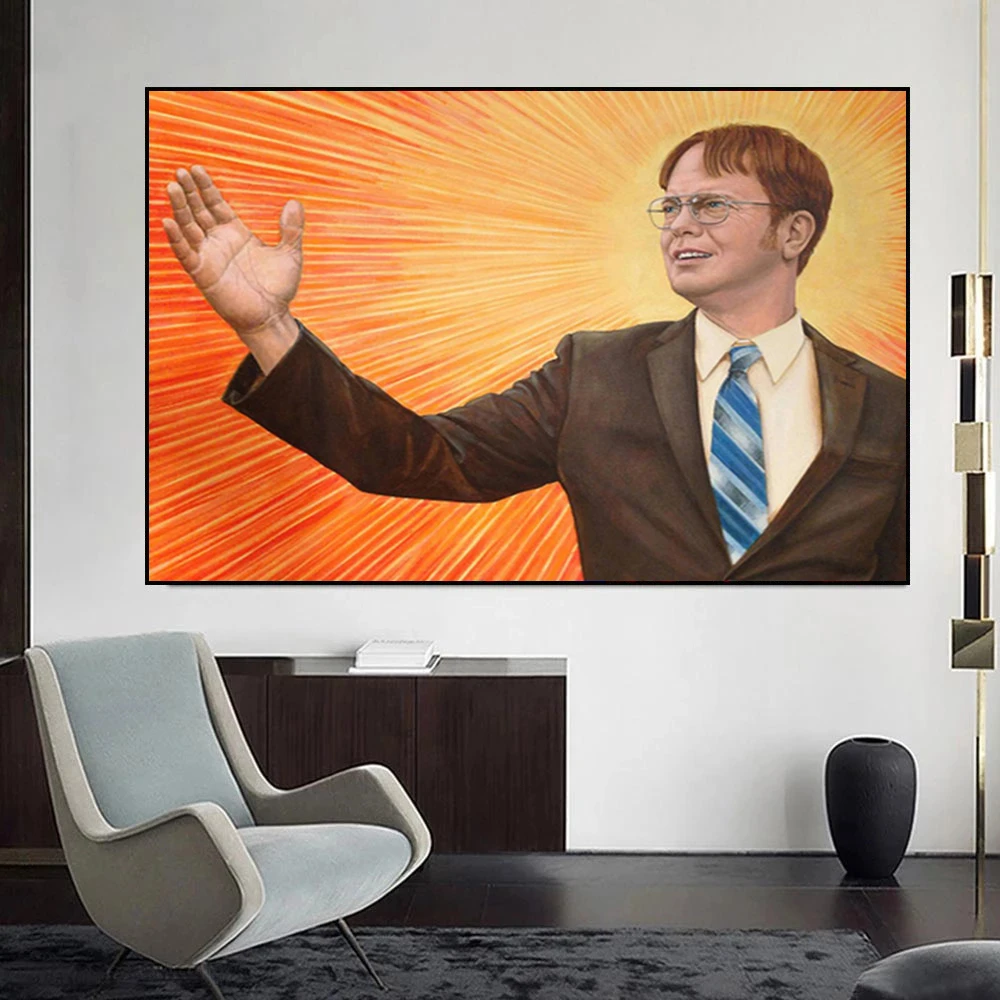 Dwight Schrute Painting